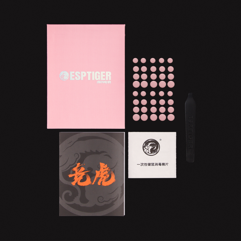 ESP Tiger Dots V2 PRO - Mouse Feets de PTFE de alto desempenho e ajuste ...